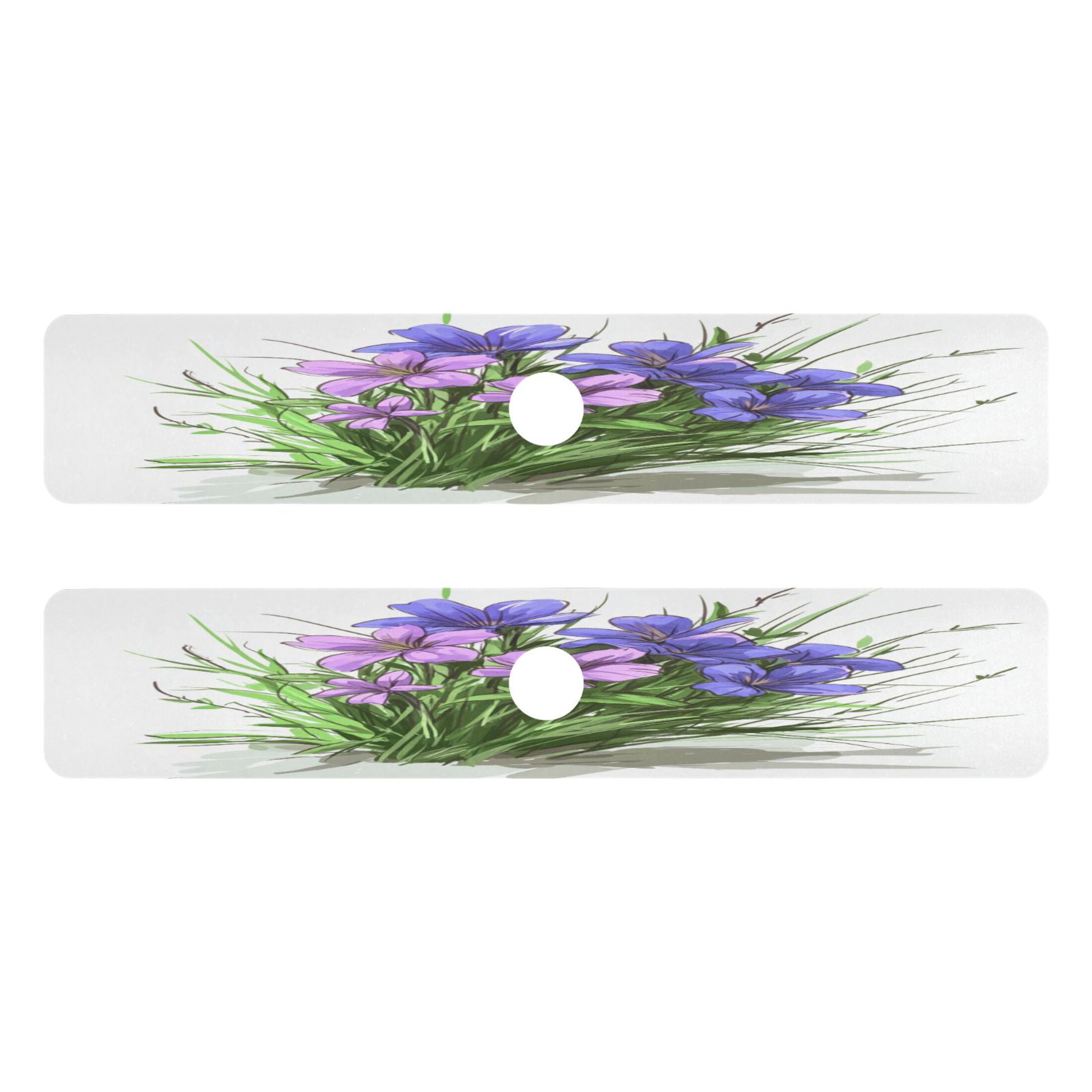 Wildflowers Extra Long Silicone Algae Sink Mat 30x5.4in 2 Pack ...
