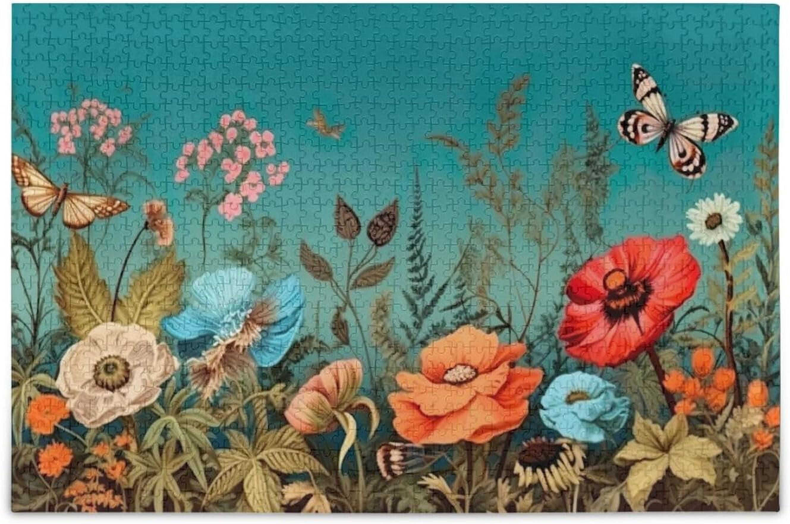 Wildflowers Jigsaw Puzzles 500 PiecesPuzzles for Adults Family Game ...