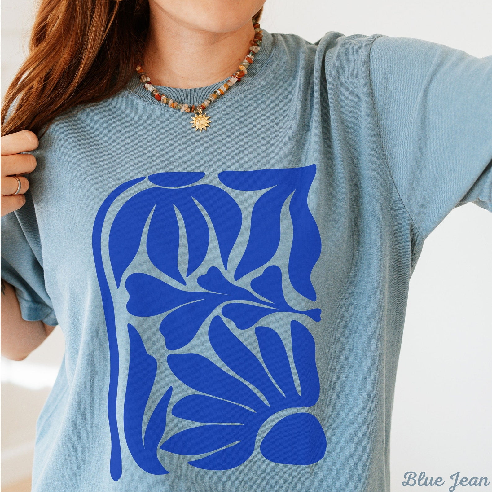 Wildflowers Matisse Art Shirt, Botanical T-Shirt, Flower Tee ...