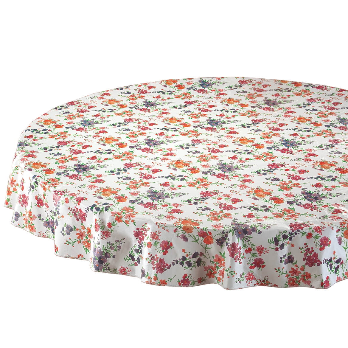 Wildflowers Vinyl Tablecover, 70" Round - Walmart.com