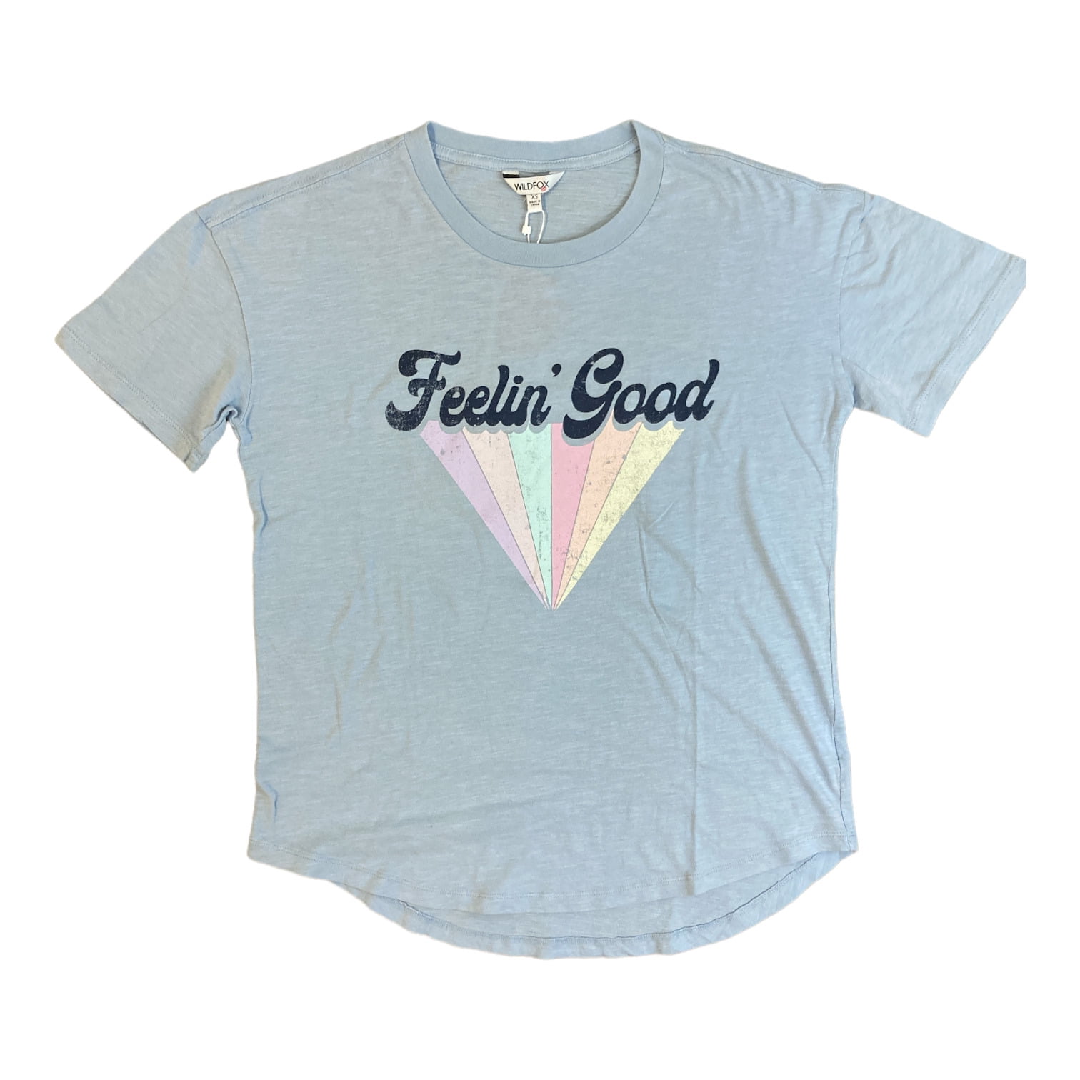 Wildfox Women's 100% Cotton Relaxed Fit Super Soft Graphic Tee (Airy ...