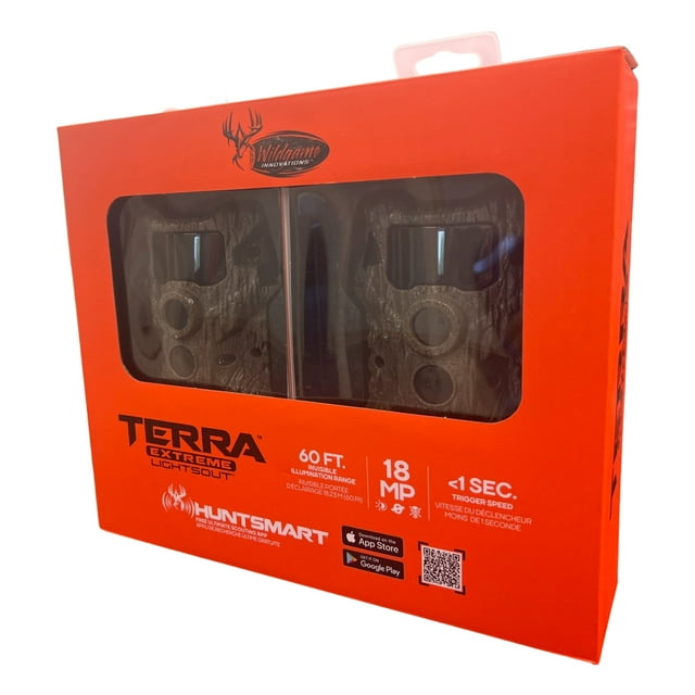 Wildgame Innovations 2-Pack Terra Extreme Lightsout 18MP Trail Camera ...