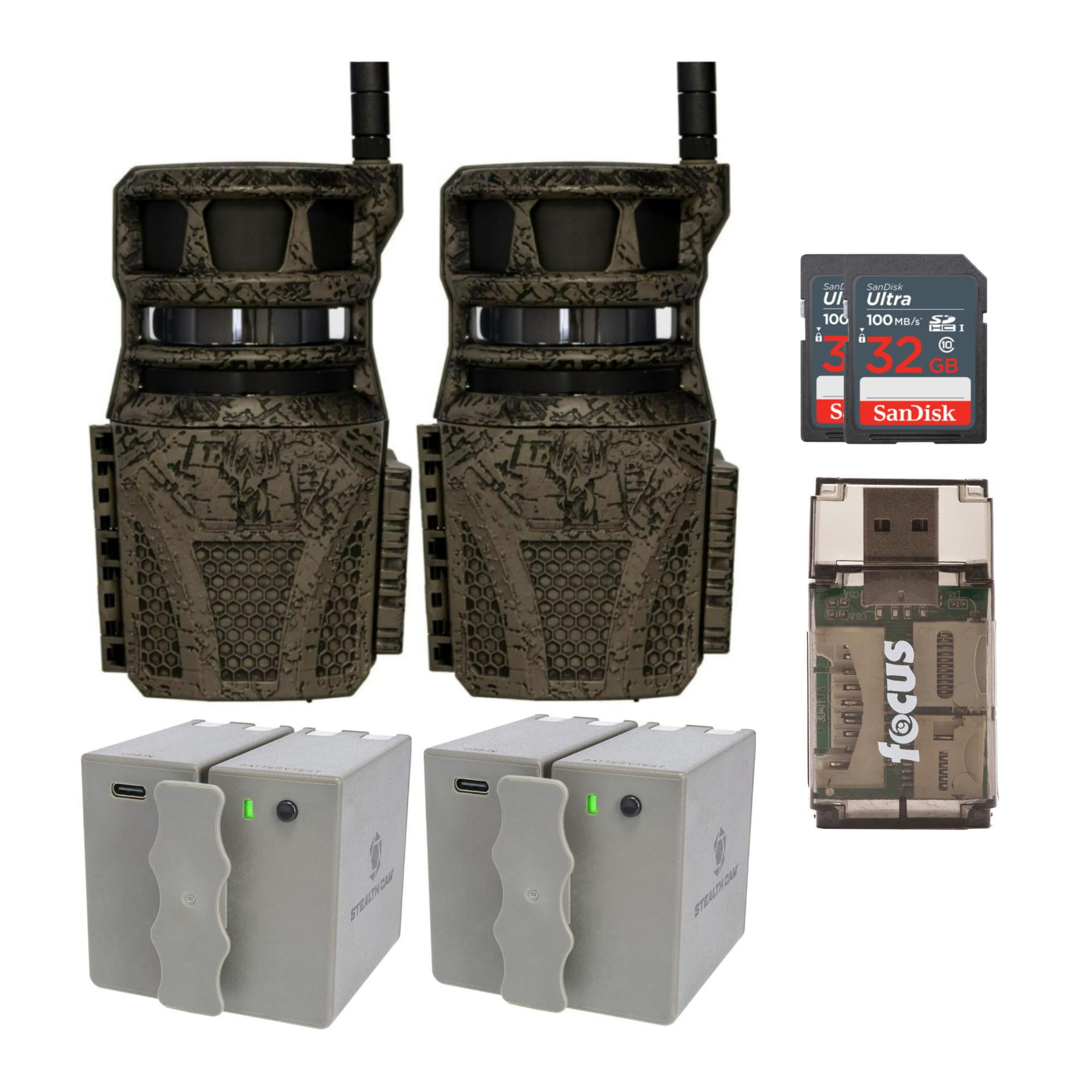 Wildgame Innovations Orbit 360-Degree 36MP Trail Camera (2-Pack) Bundle ...