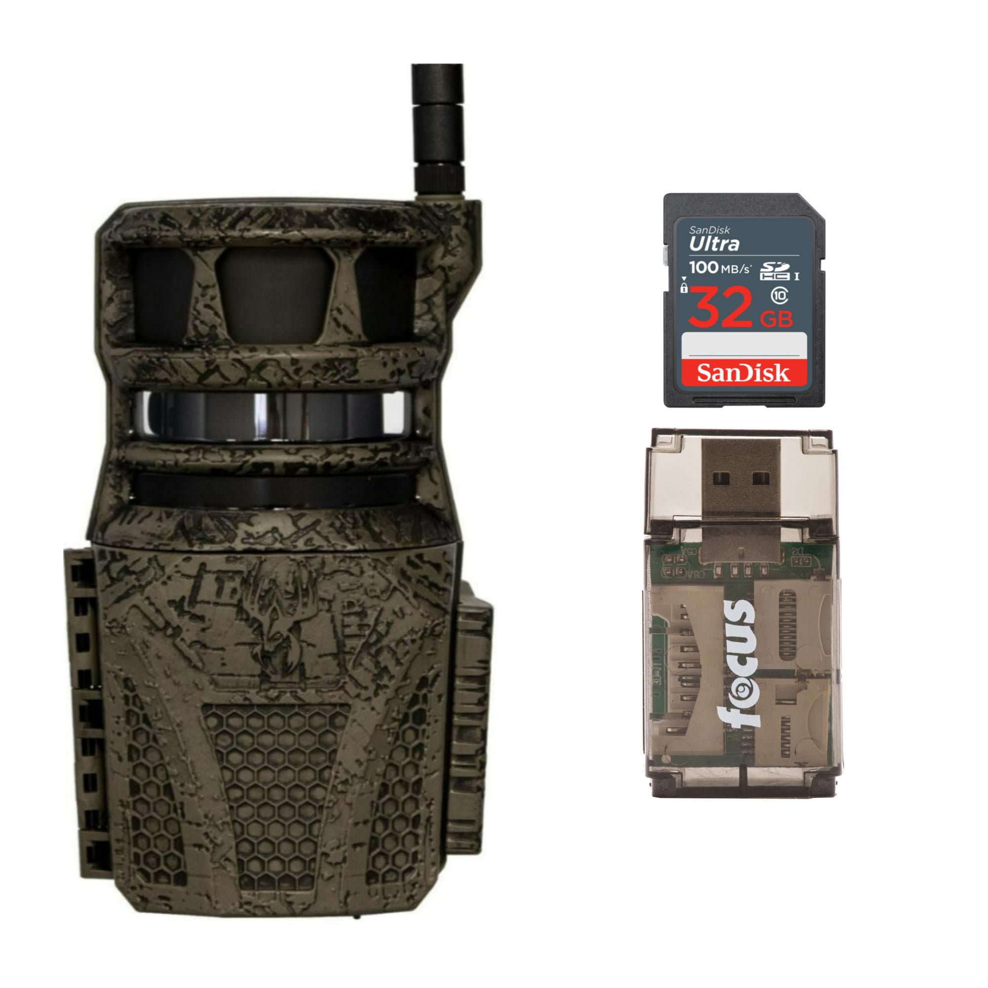 Wildgame Innovations Orbit 360-Degree 36MP Trail Camera Bundle with ...