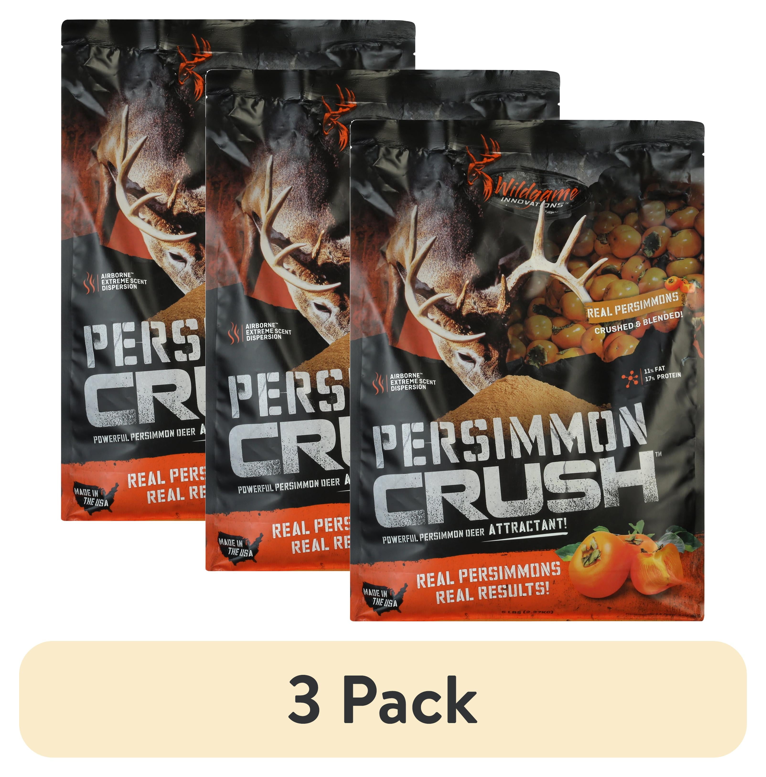 (3 pack) Wildgame Innovations™ Persimmon Crushed Deer Attractant Mix, 5 ...