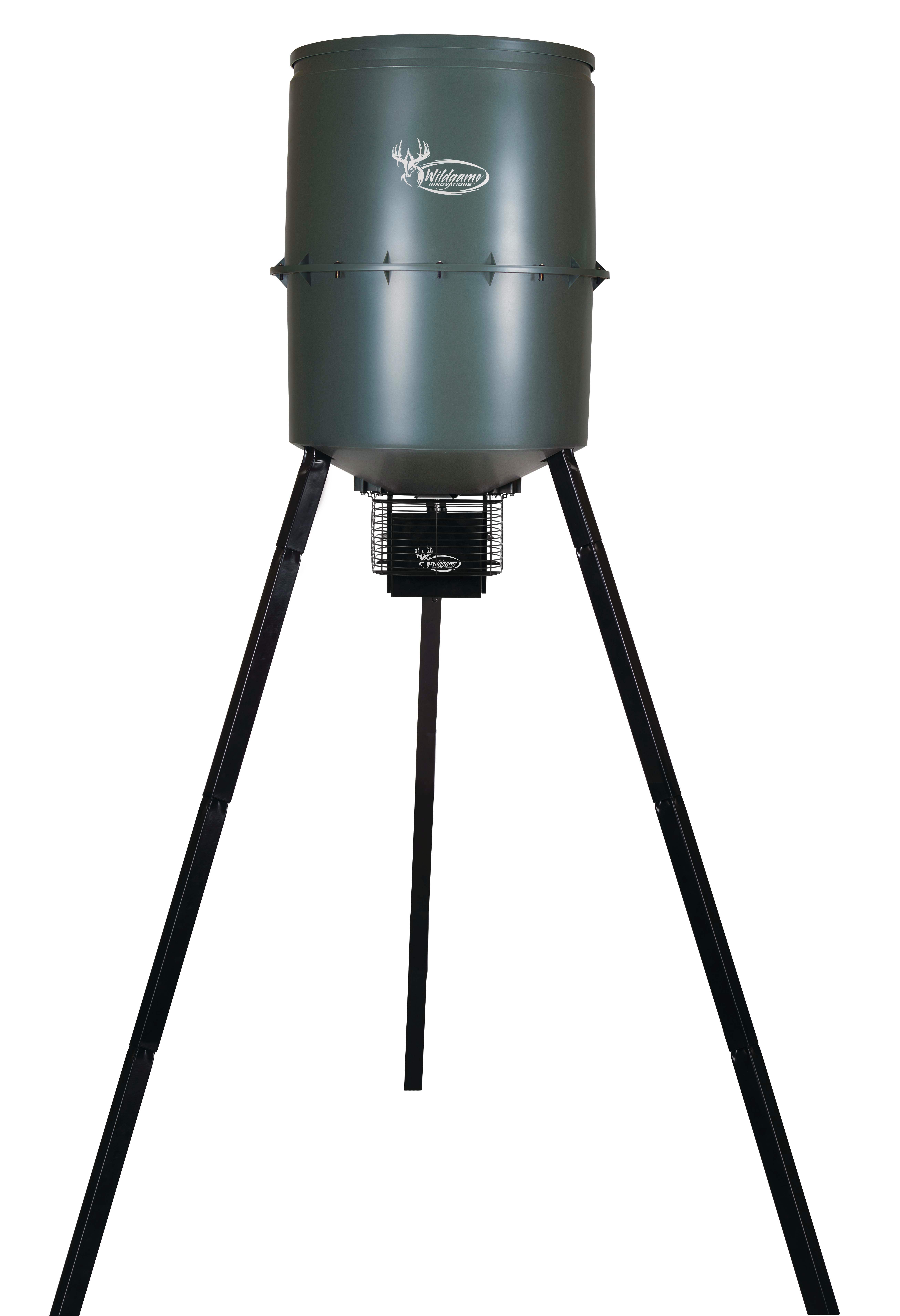 On Time Large Hanging 80lb Capacity Gravity Feeder with UV Resistant ...