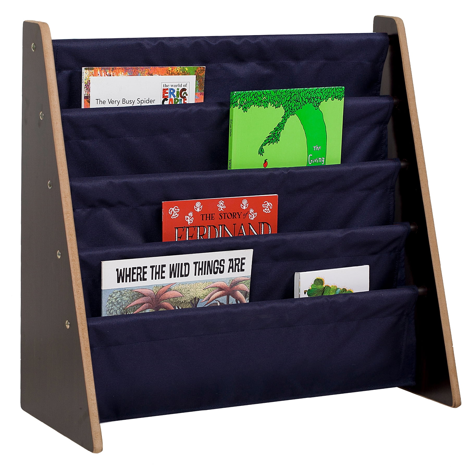 Wildkin Canvas Sling Book Shelf - 4 Shelves - Walmart.com