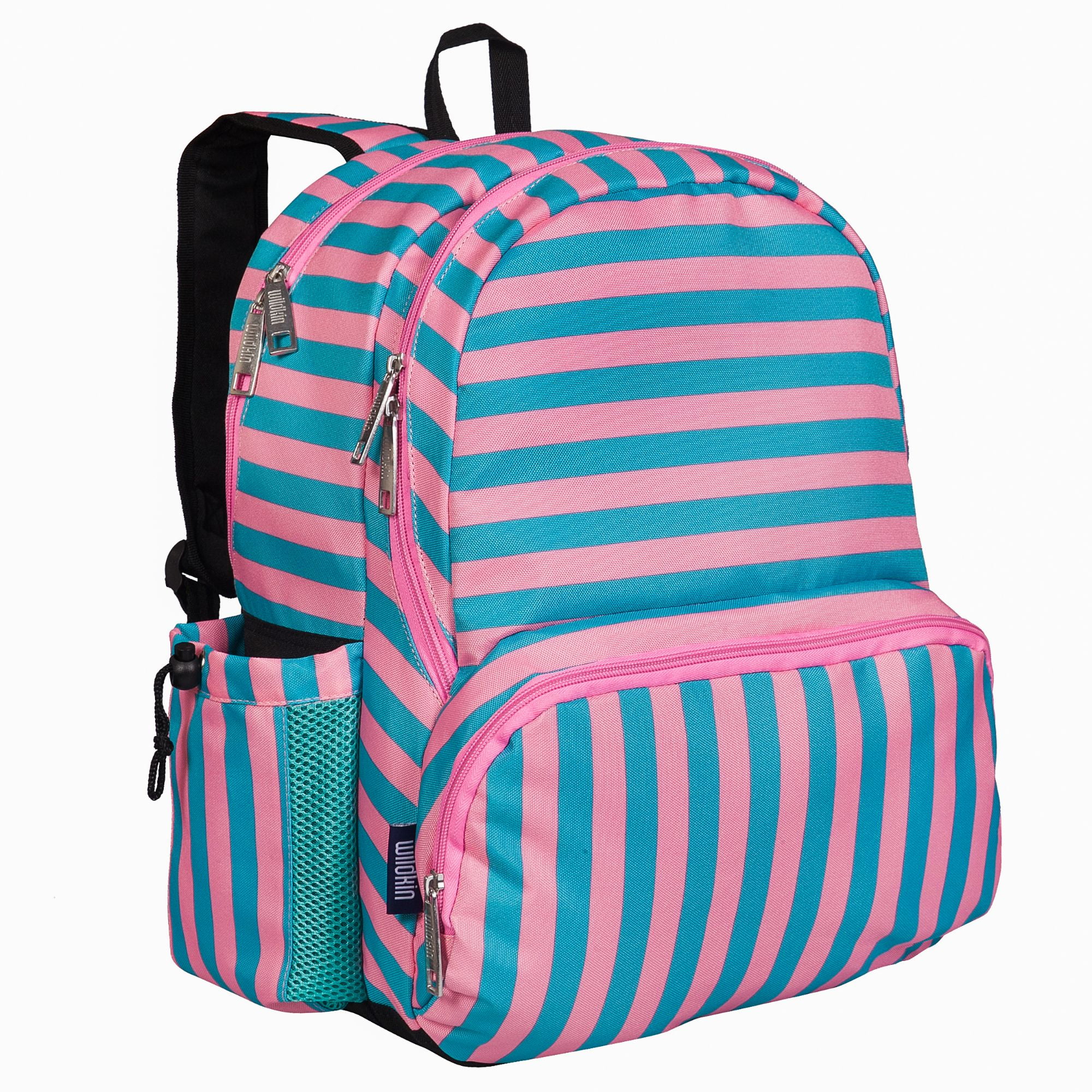 Wildkin Kids 17 Inch Backpack for Boys and Girls (Pink Stripes ...