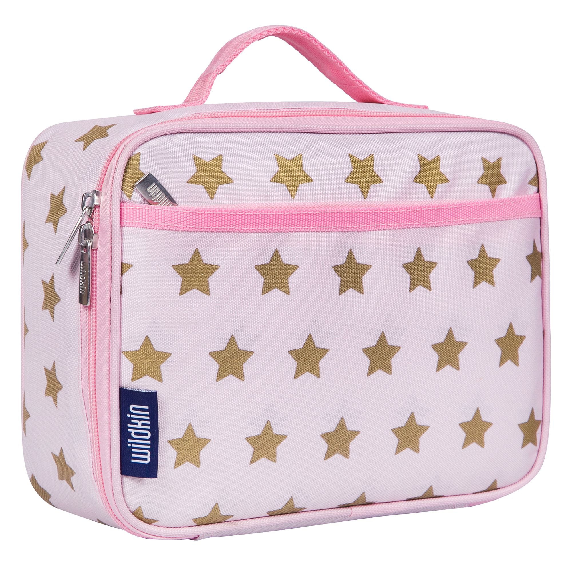 Wildkin Kids Insulated Lunch Box for Boy and Girls, BPA Free (Pink and ...