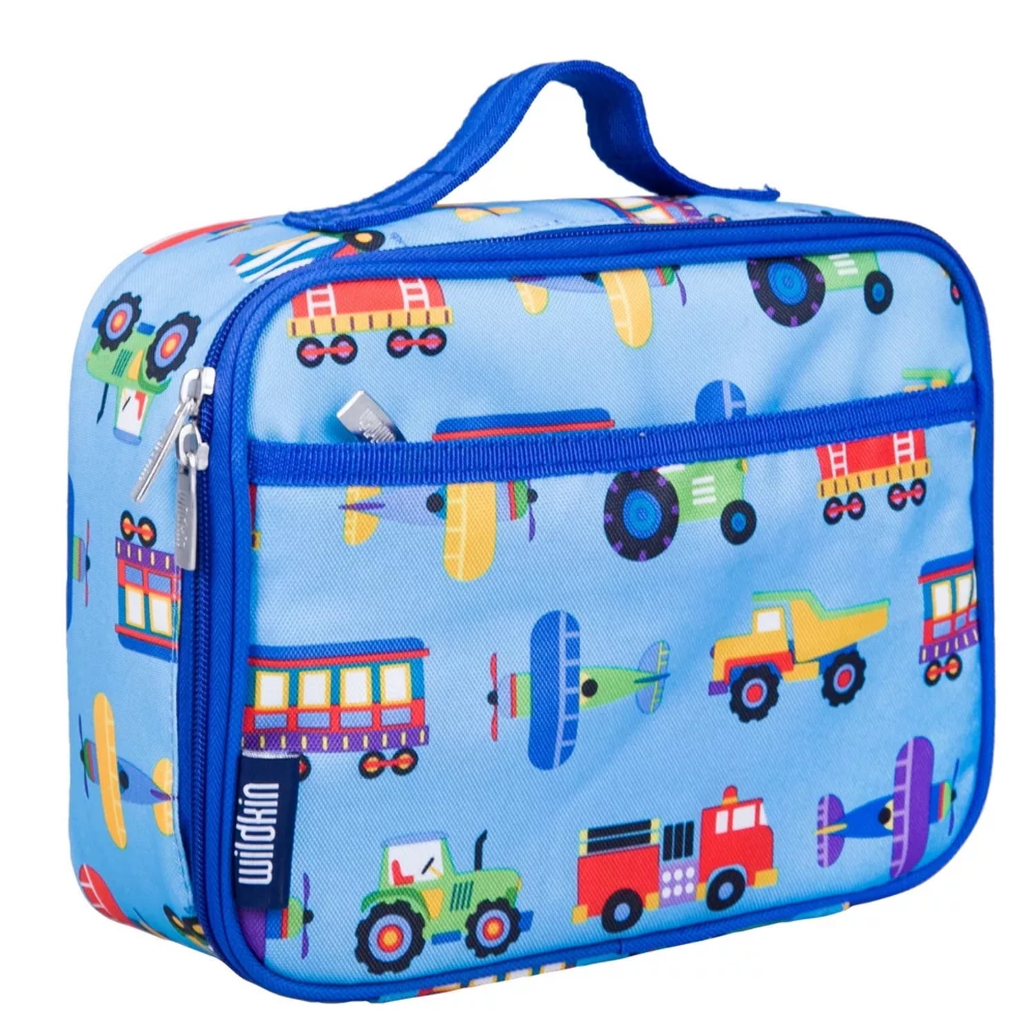 Wildkin Kids Insulated Lunch Box for Boy and Girls, BPA Free (Trains ...