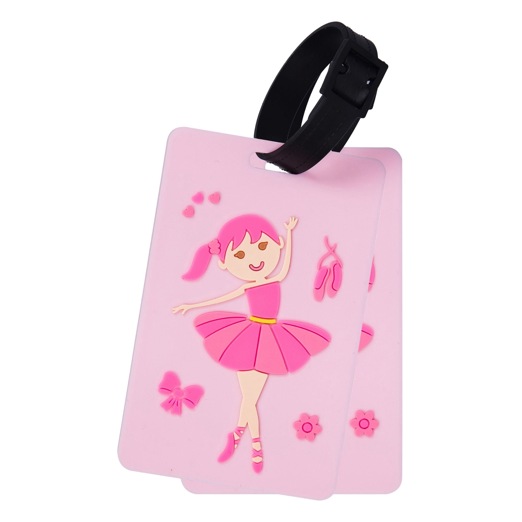 Wildkin Kids Luggage Bag Tags 2 pack (Ballerina) - Walmart.com