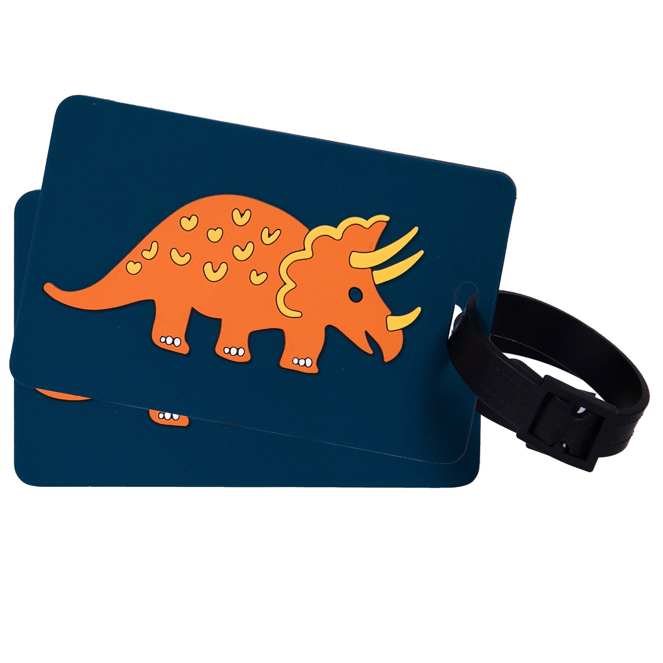 Wildkin Kids Luggage Bag Tags 2 pack (Jurassic Dinosaurs) - Walmart.com