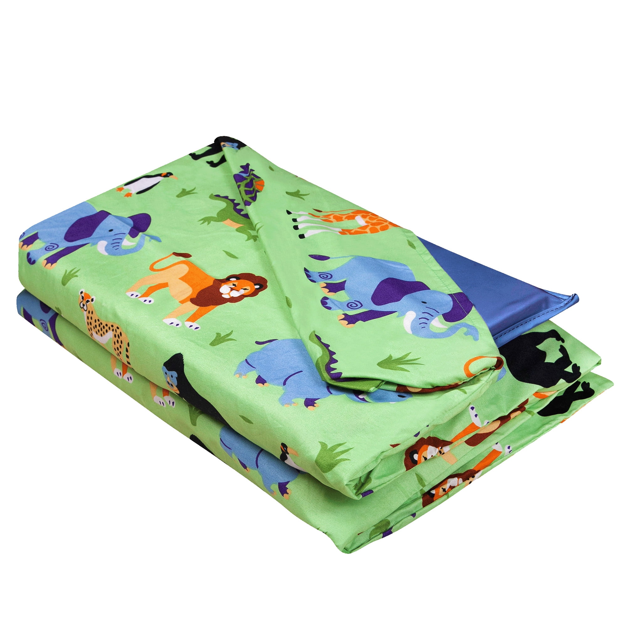 Wildkin Kids Microfiber Rest Mat Cover for Boys and Girls (Wild Animals ...