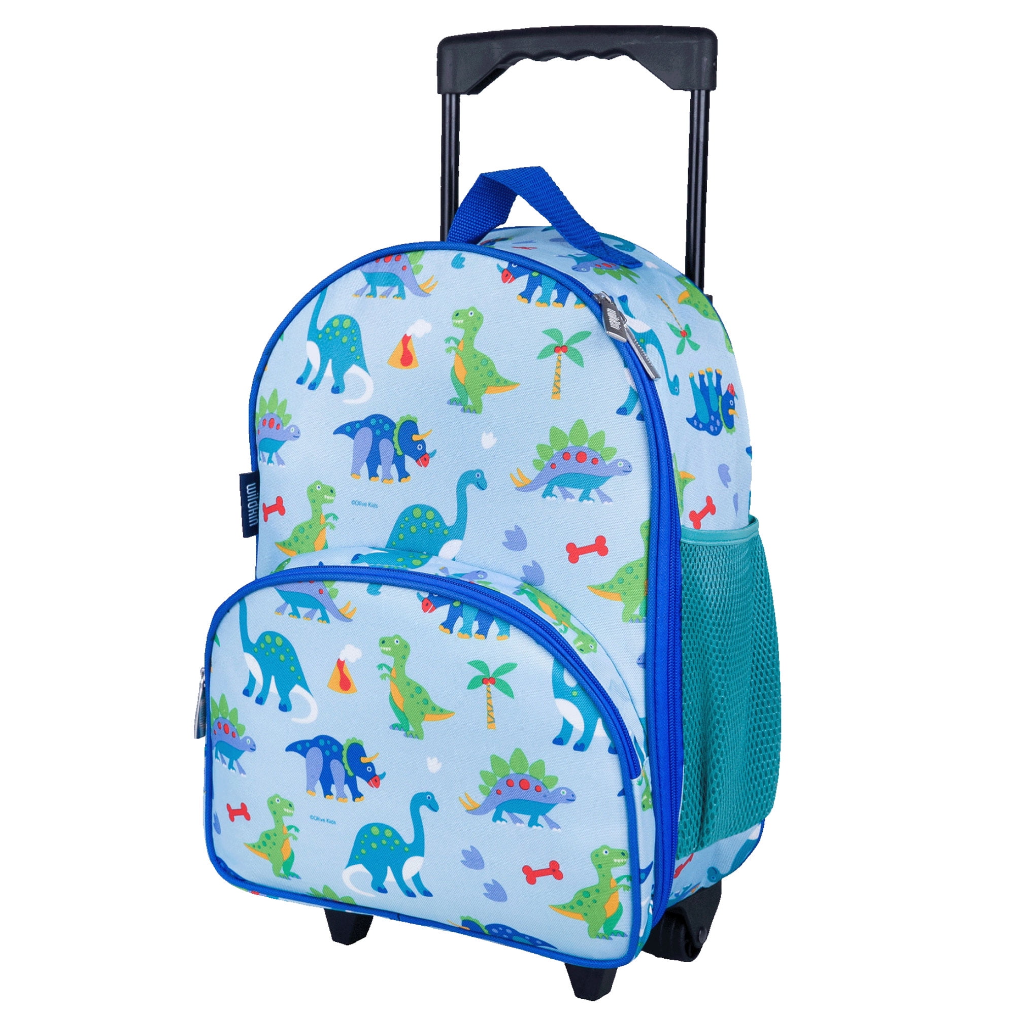 Wildkin Kids Rolling Luggage for Boys & Girls, Perfect for School ...