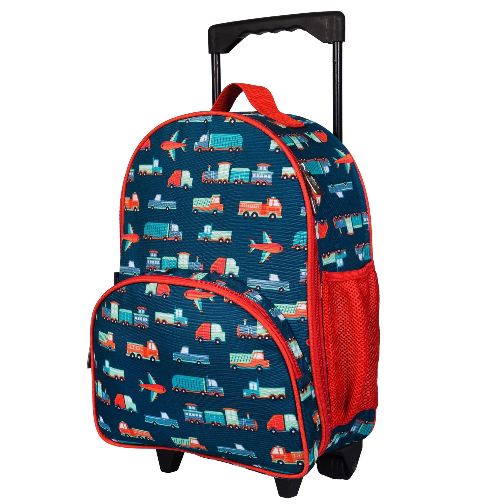 Wildkin Children's Wheeled Suitcase Trolley - Kids Rolling Luggage for ...