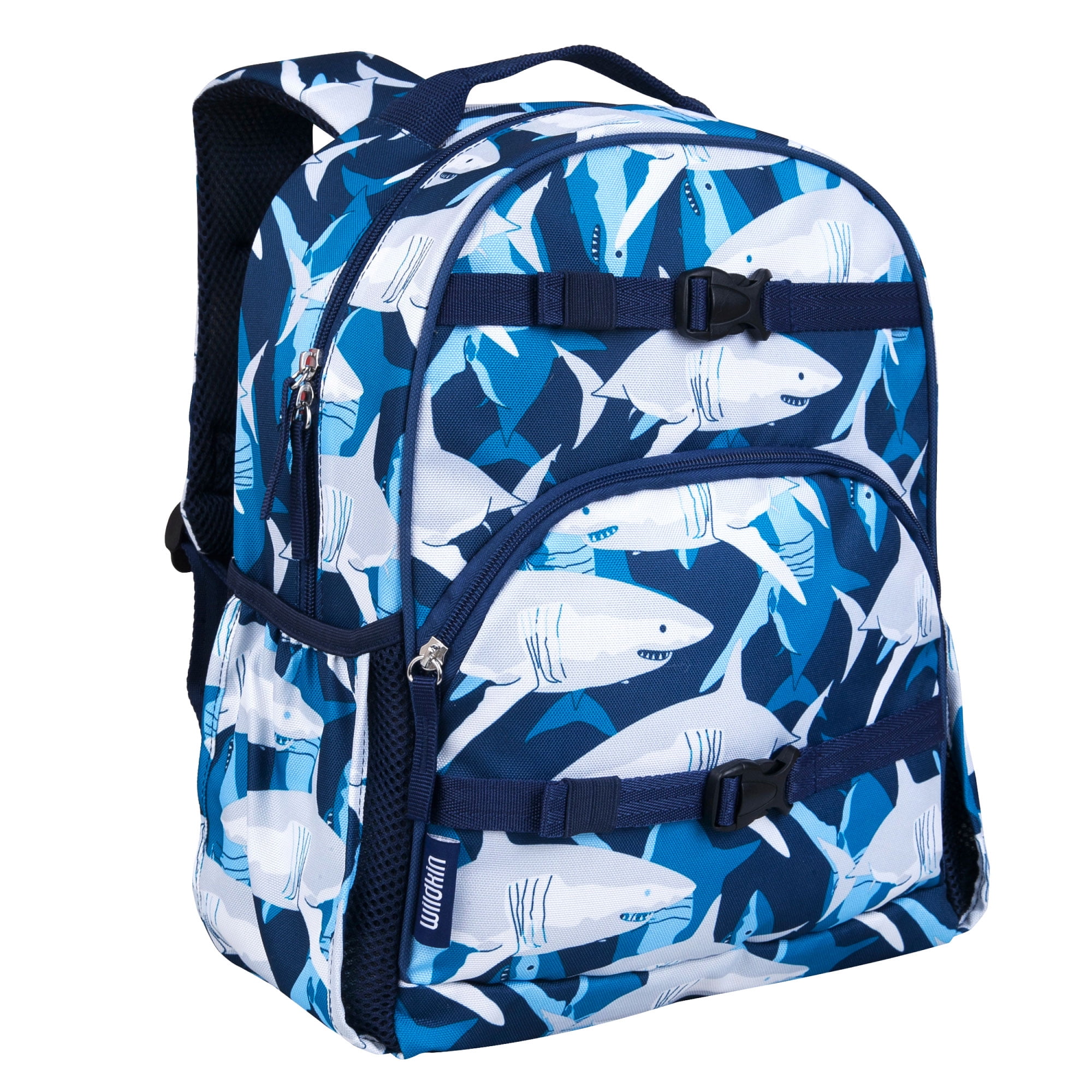 Wildkin Kids Sharks ECO rPET Next Gen Backpack - 15 Inch / 12L ...