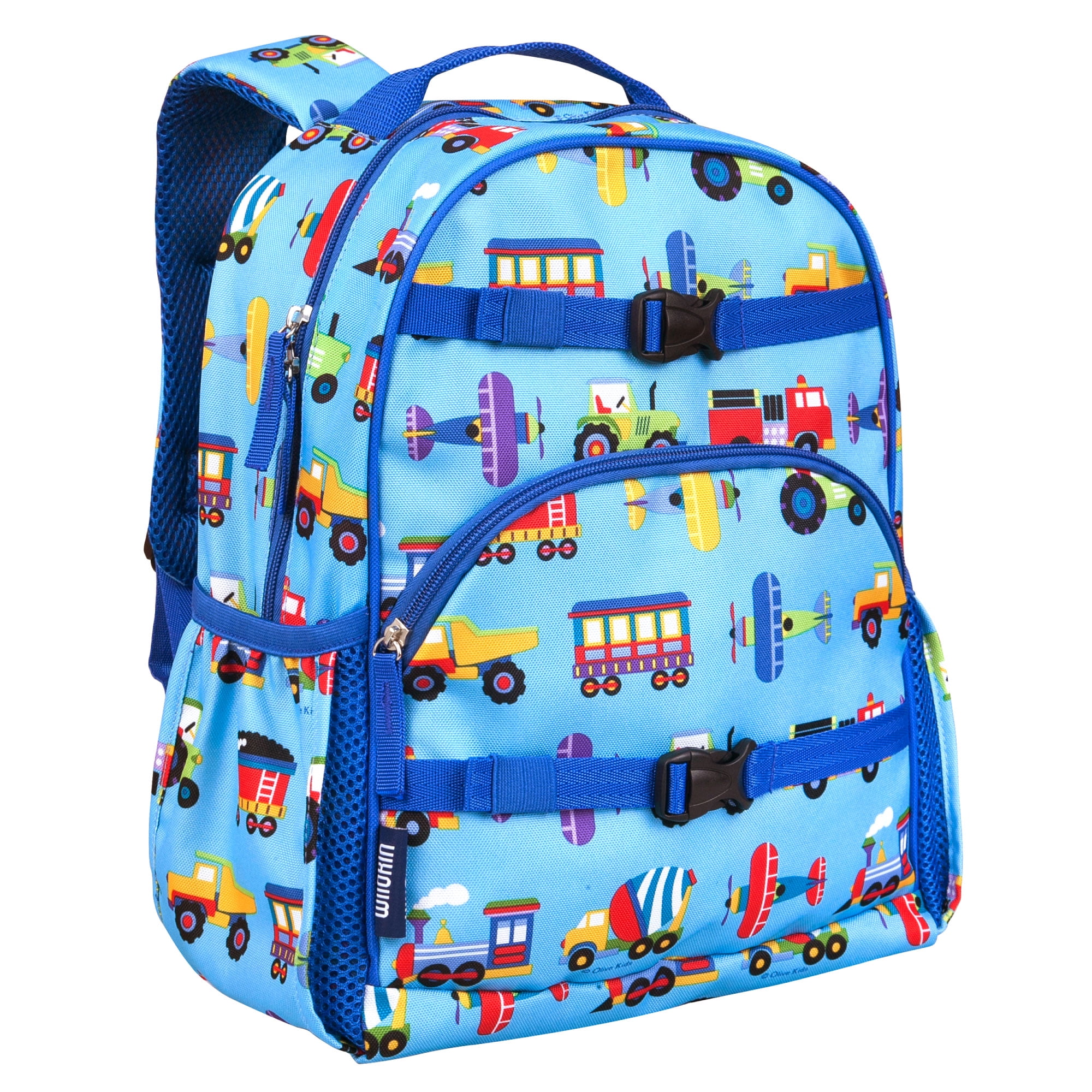 Wildkin Kids Trains, Planes & Trucks ECO rPET Next Gen Backpack - 15 ...