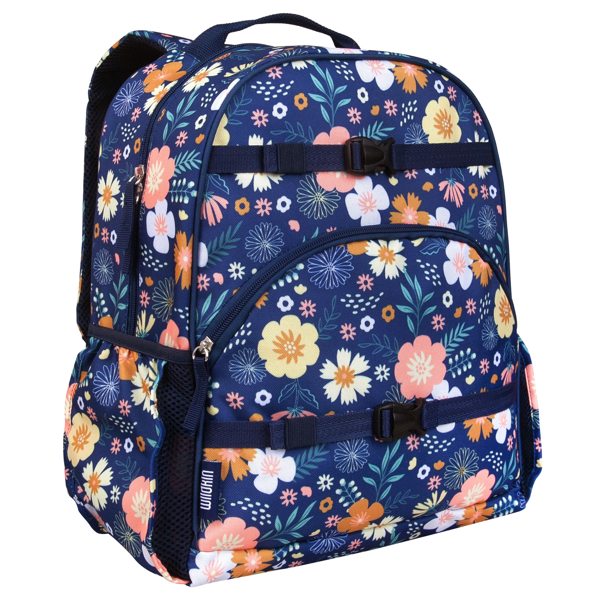 Wildkin Kids Wildflower Bloom ECO rPET Next Gen Backpack - 17 Inch ...
