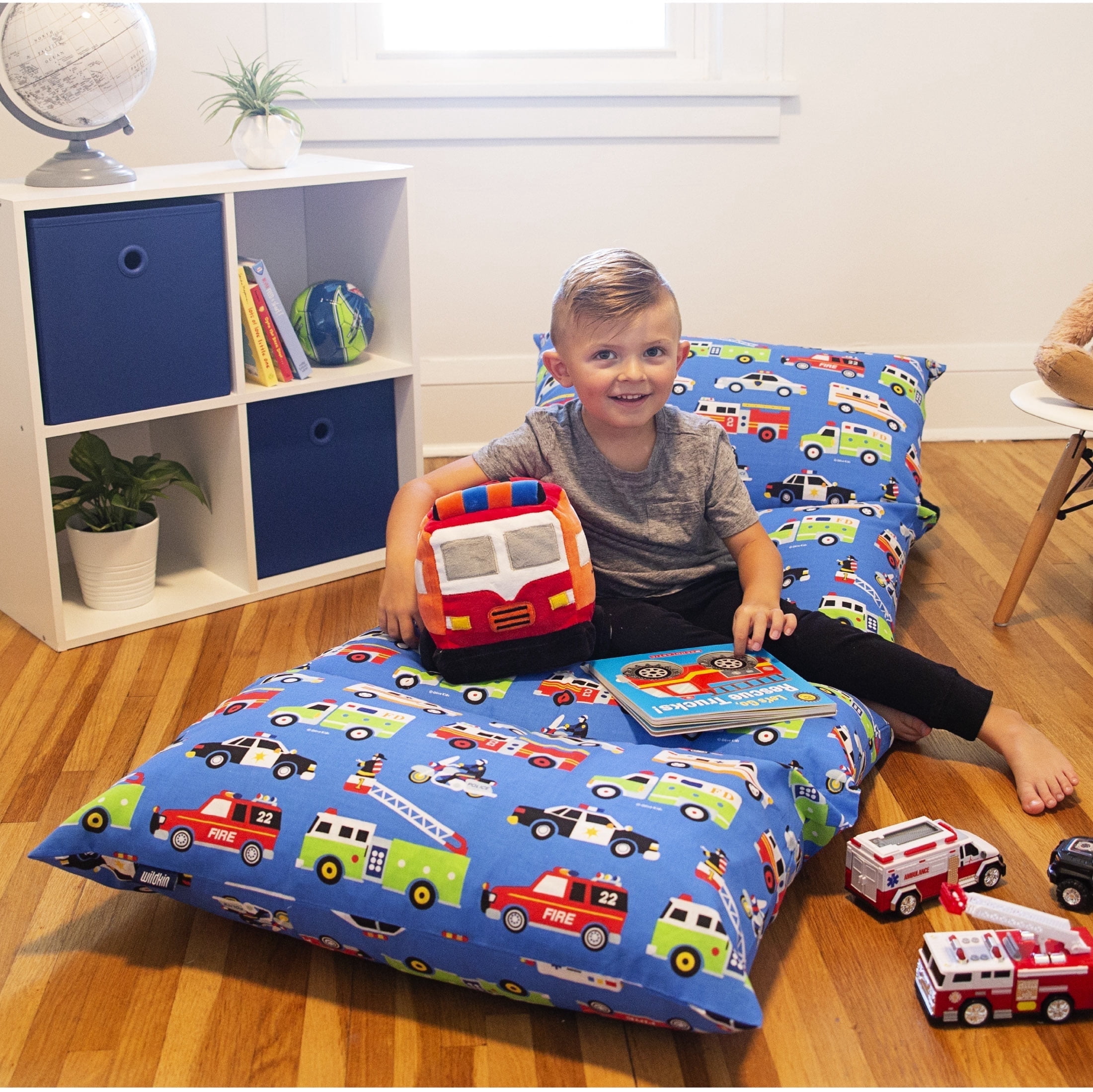 Wildkin Kids Pillowcase Lounger Cover ‚Äì Travel-Friendly Fun Patterns ...