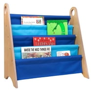 Wildkin Kids Sling Book Shelf - White w/ Lilac - Walmart.com