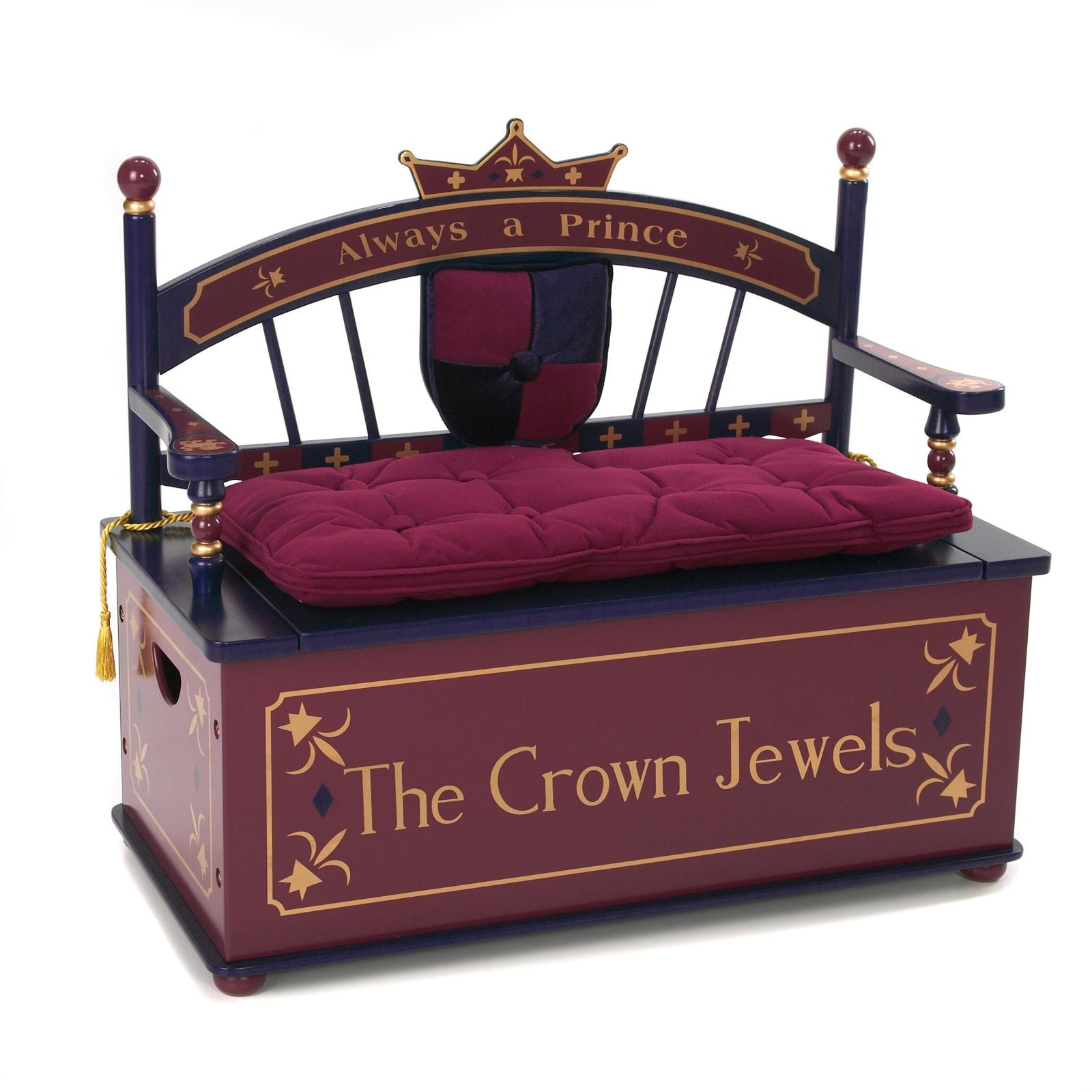 Wildkin Prince Bench Seat with Storage - Walmart.com