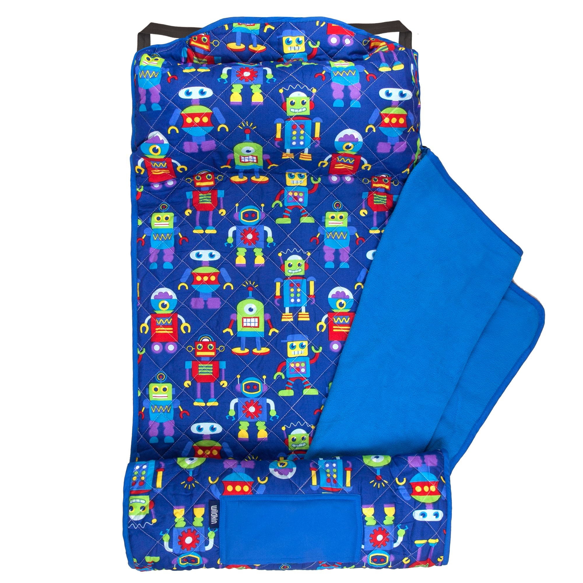Wildkin Quilted Nap Mat with Elastic Corner Straps for Boys and Girls ...