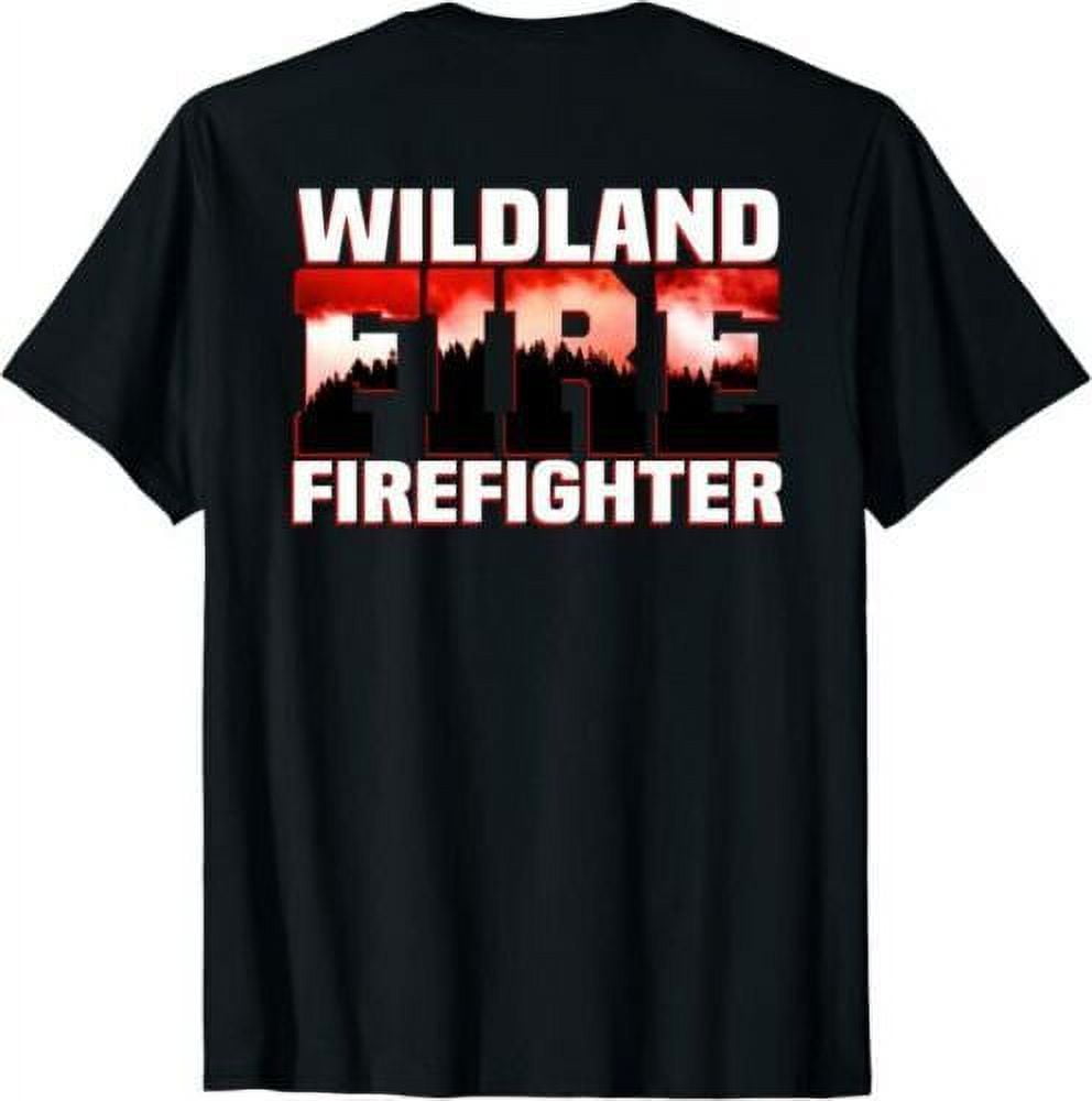 Wildland Fire Rescue Department T-Shirt Firefighters Firemen - Walmart.com
