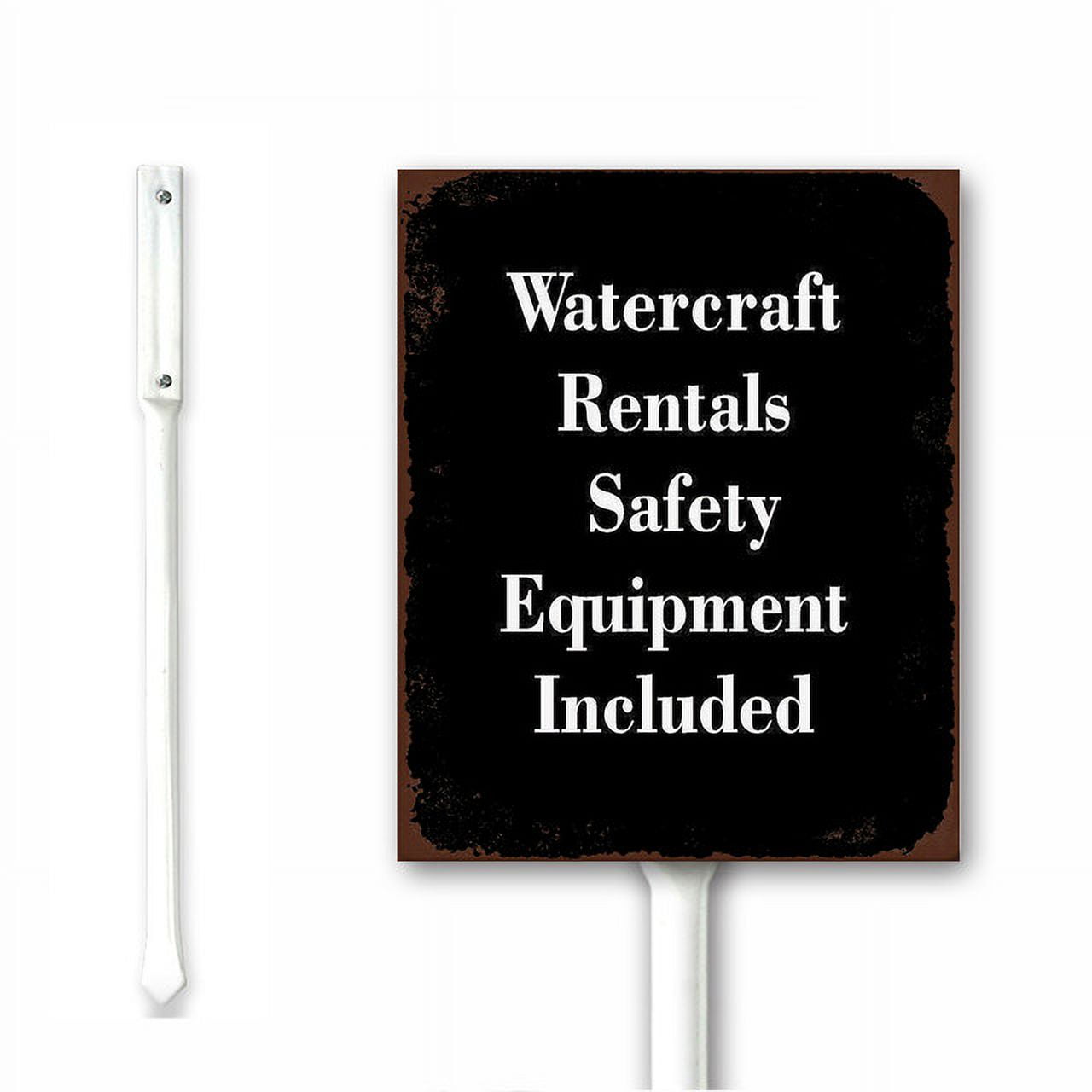 Wildlife Conservation - Protect Biodiversity Retro Black Yard Sign With ...