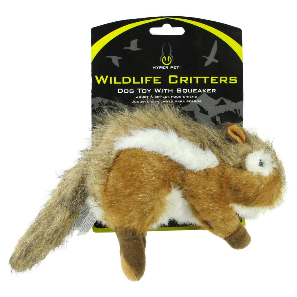 Wildlife Critter Chipmunk Plush Dog Toys with Fun Squeaker - Walmart.com