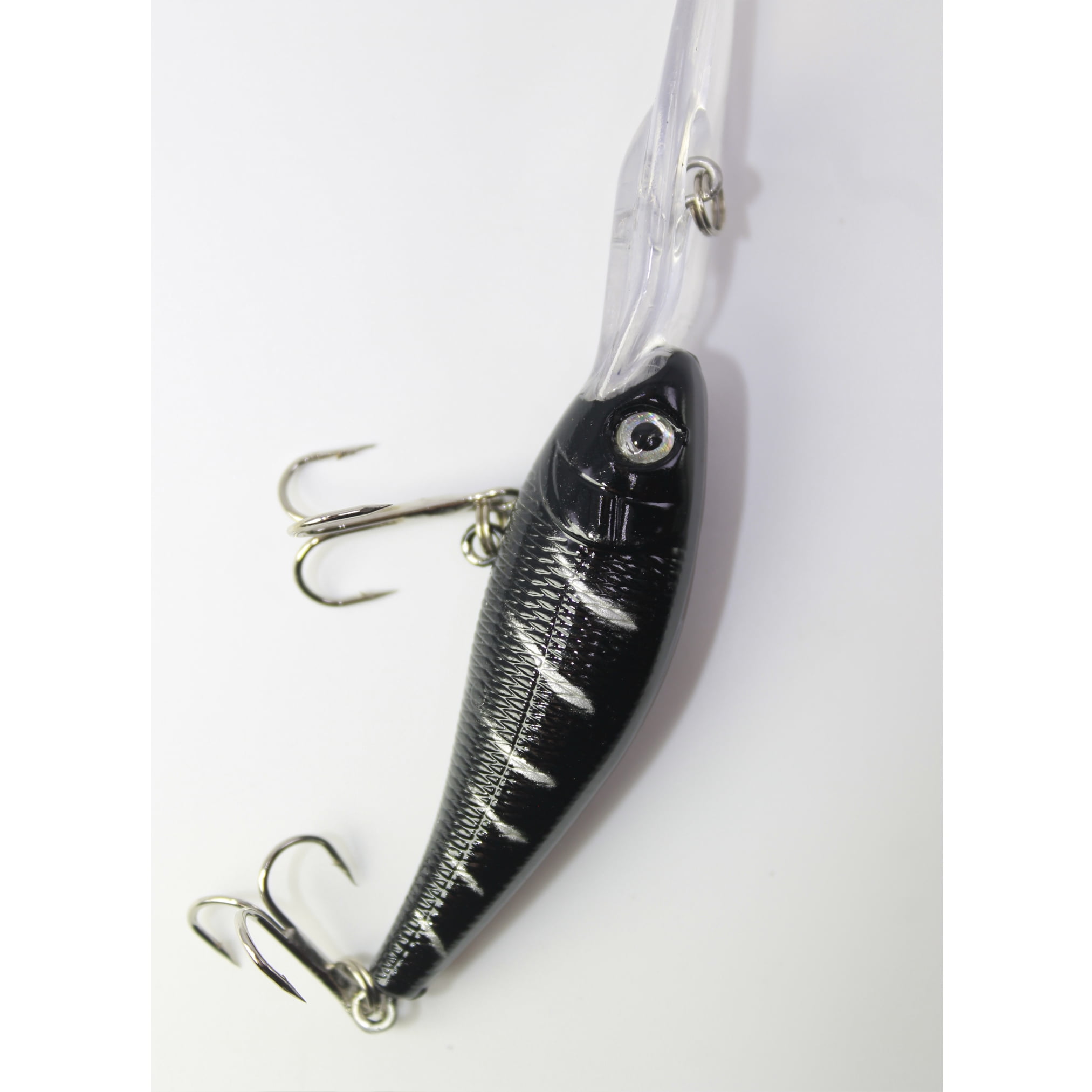 Wildlife Lures 3" inch Bunker Hard Fishing Lure Bait (Ashed Stripe ...