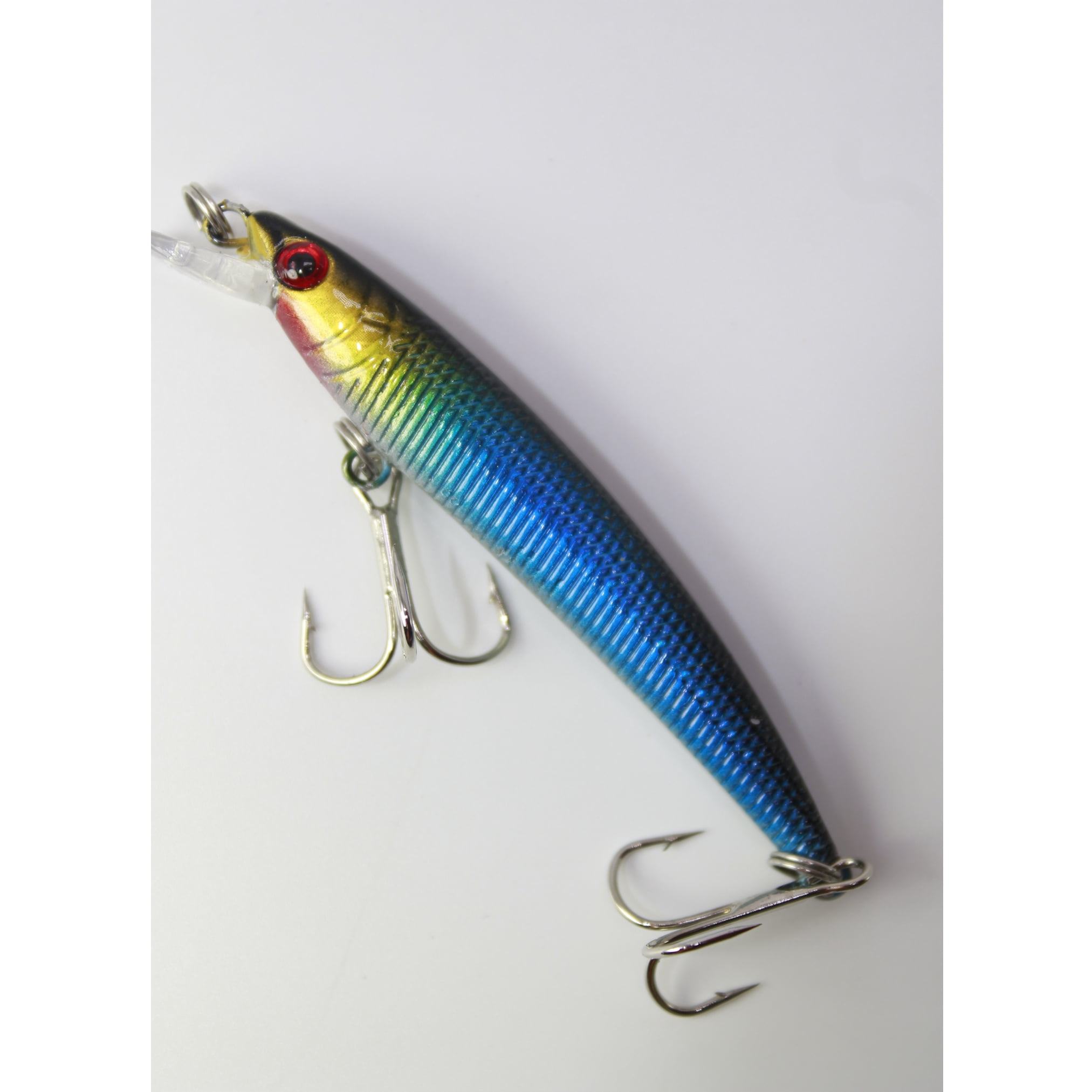 Wildlife Lures 3" inch Bunker Hard Fishing Lure Bait (Blue Halo ...