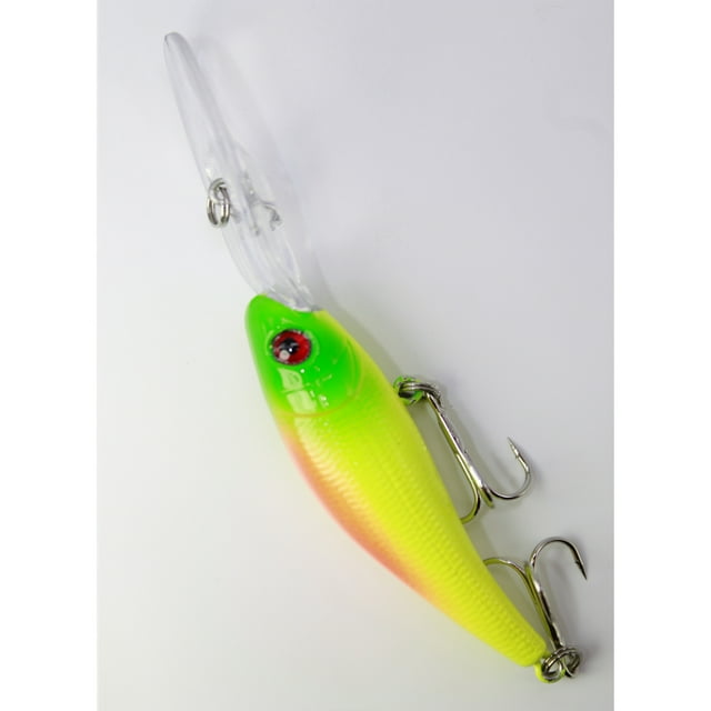 Wildlife Lures 3" inch Bunker Hard Fishing Lure Bait (Neon Deepwater ...