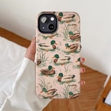 Wildlife Nature Mallard Duck Pond Bird Art Pop iPhone 11 12 13 14 15 16 ...