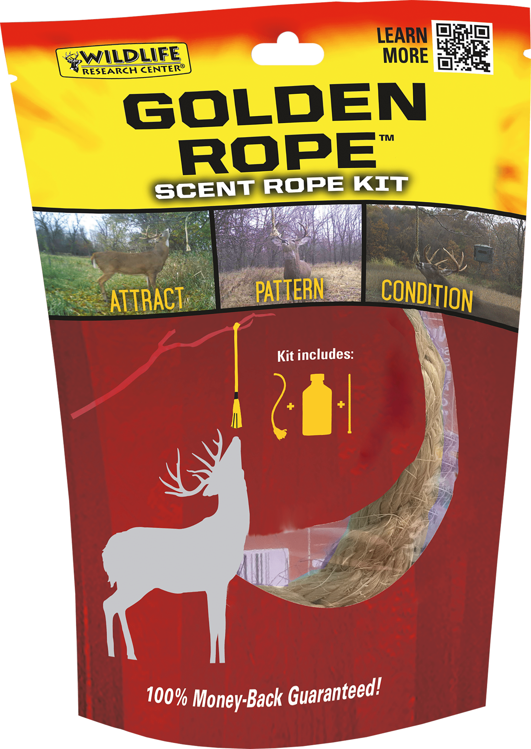 Wildlife Research Center, Golden 1 Rope Scent Rope Kit - for Scrape ...