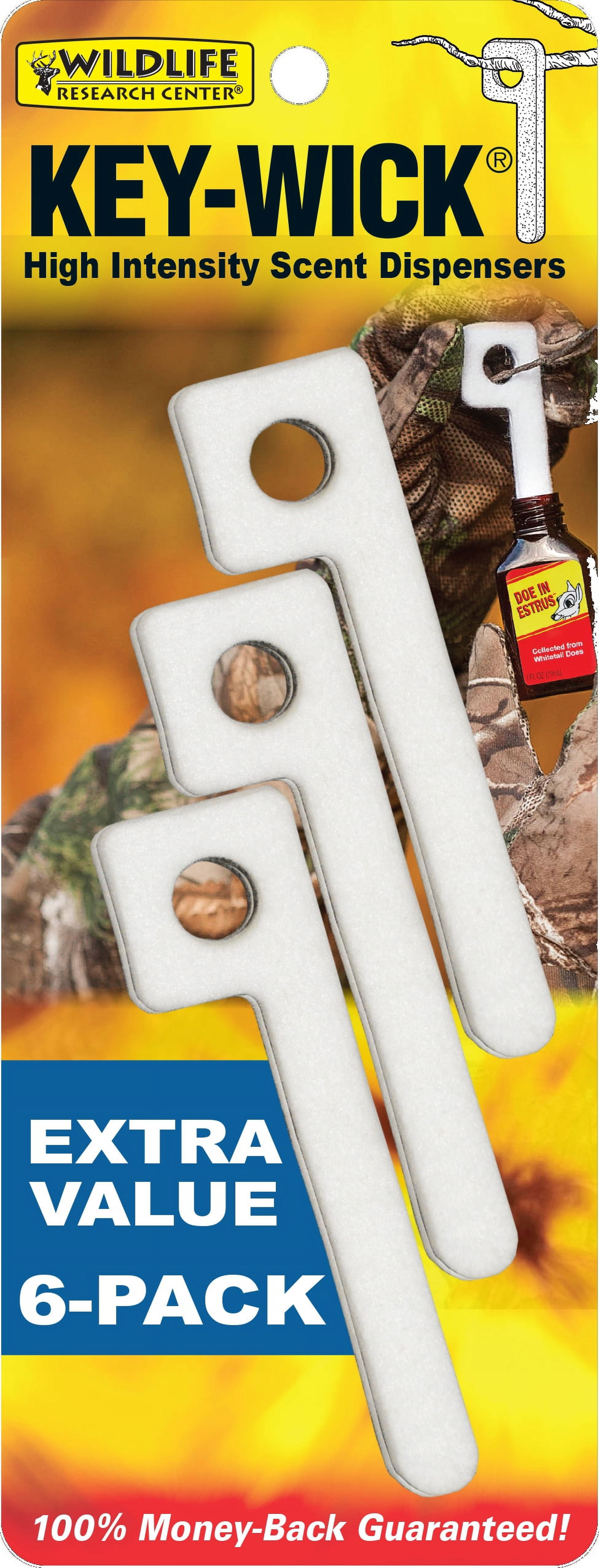 Wildlife Research Center Key-Wick 6 Pack Scent Wick Dispensers ...