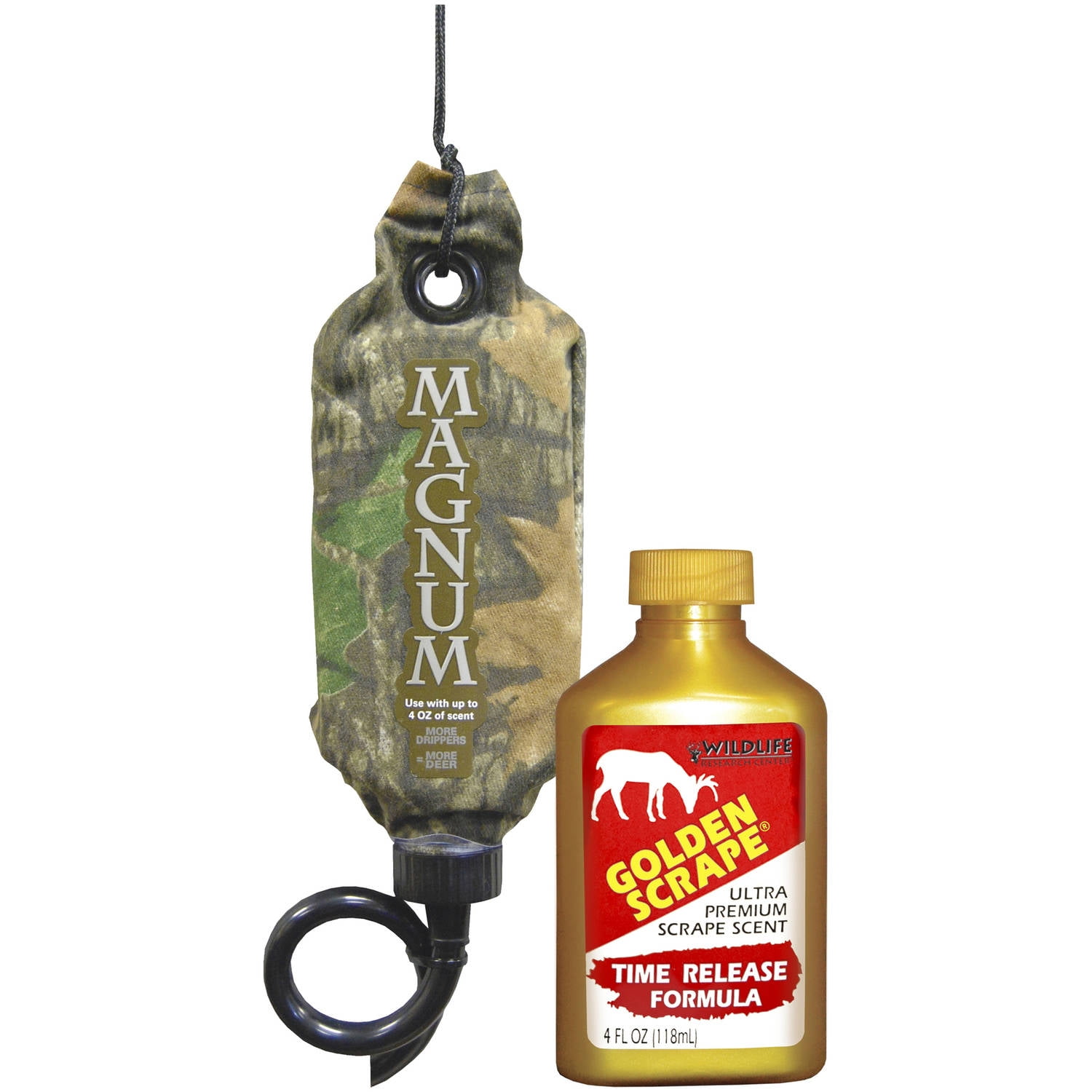 Wildlife Research Center, Magnum Scrape Dripper Combo, 4 fl oz Hunting ...
