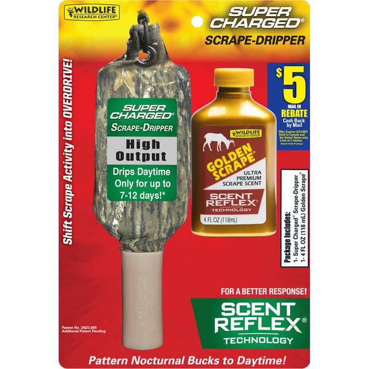 Wildlife Research Center Scrape Dripper with 4 oz Golden Scrape ...