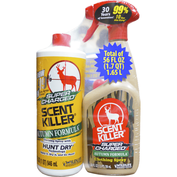 Wildlife Research Center, Super Charged Scent Killer Autumn Formula 56 ...