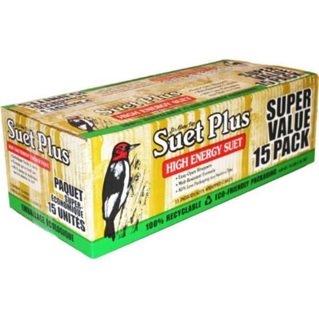 ST. ALBANS BAY SUET PLUS High Energy 15 pack | Bird Suet Variety Packs ...