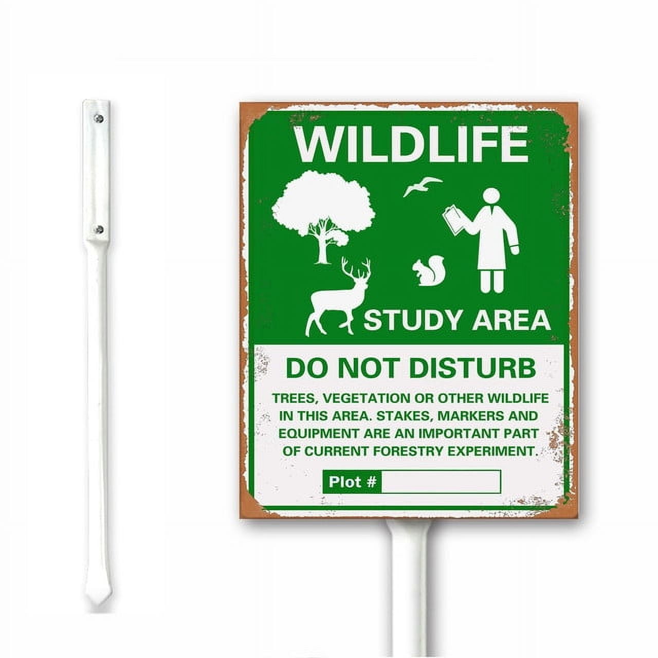 Wildlife Study Area - Do Not Disturb Trees, Vegetation, Wildlife In ...