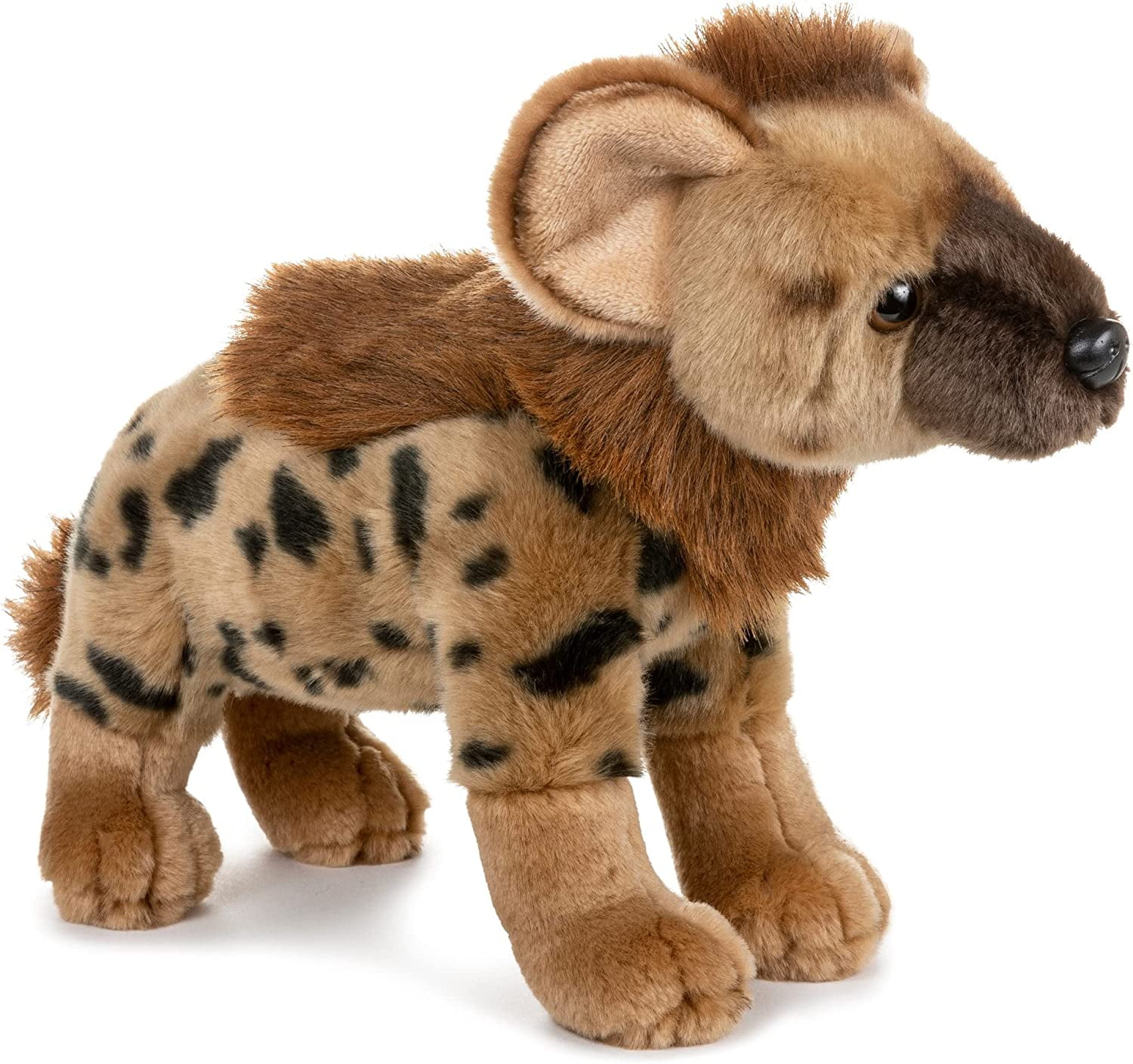 Wildlife Tree 12 Inch Standing Stuffed Hyena Plush Animal Kingdom ...