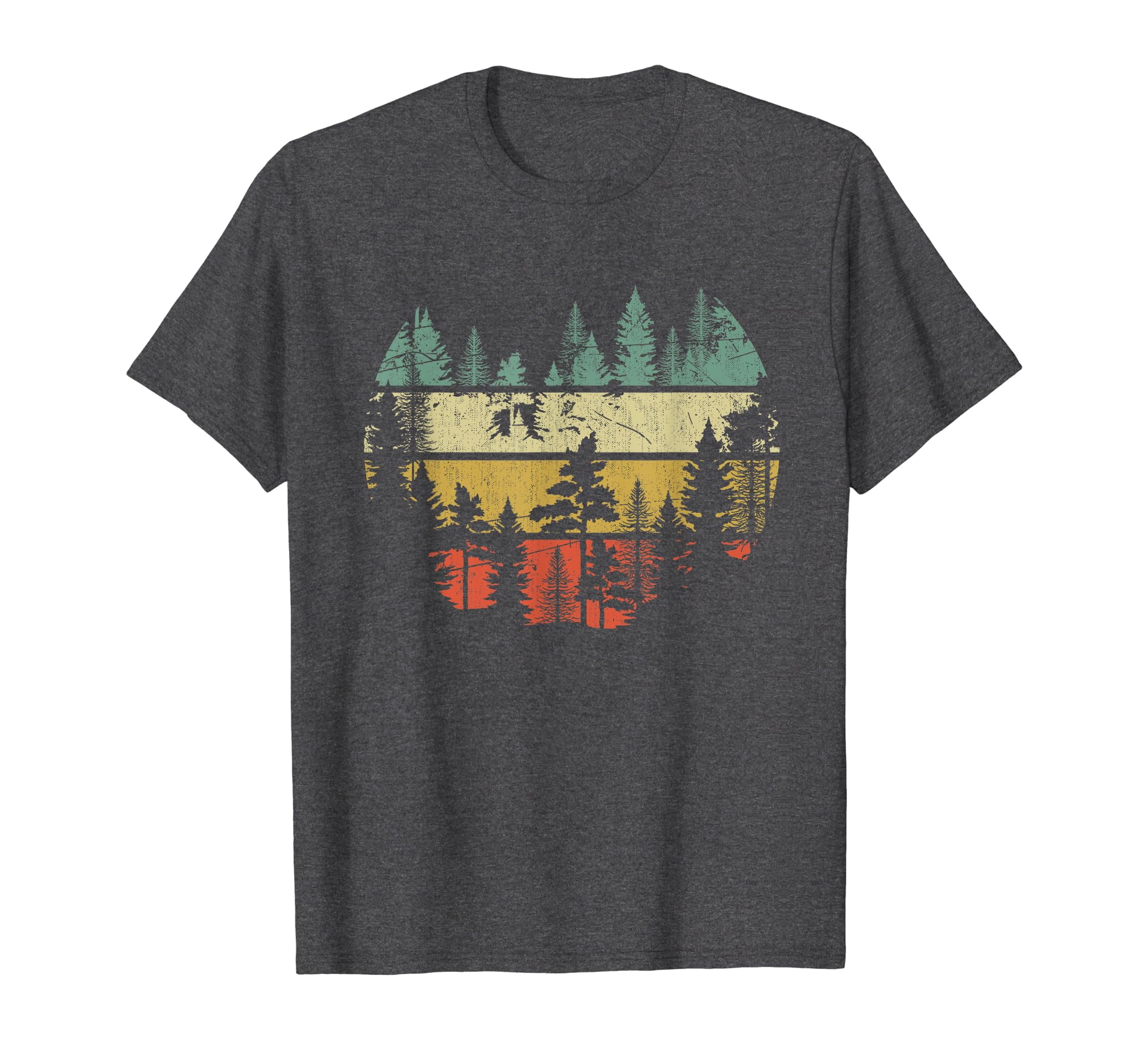 Wildlife Trees Outdoors Nature Retro Forest Sleeveless T-Shirt Nature ...