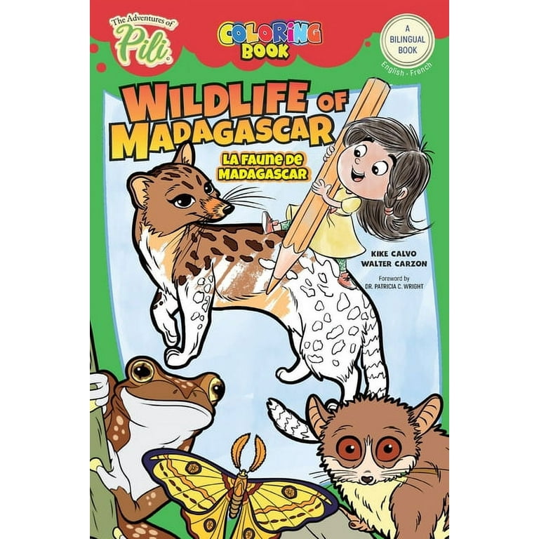 madagascar coloring pages for kids