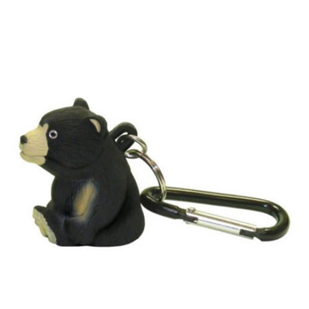 Wildlight Animal Carabiner Flashlight - Black Bear | Animal Keychain ...