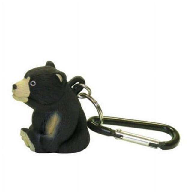 Wildlight Animal Carabiner Flashlight - Black Bear | Animal Keychain ...