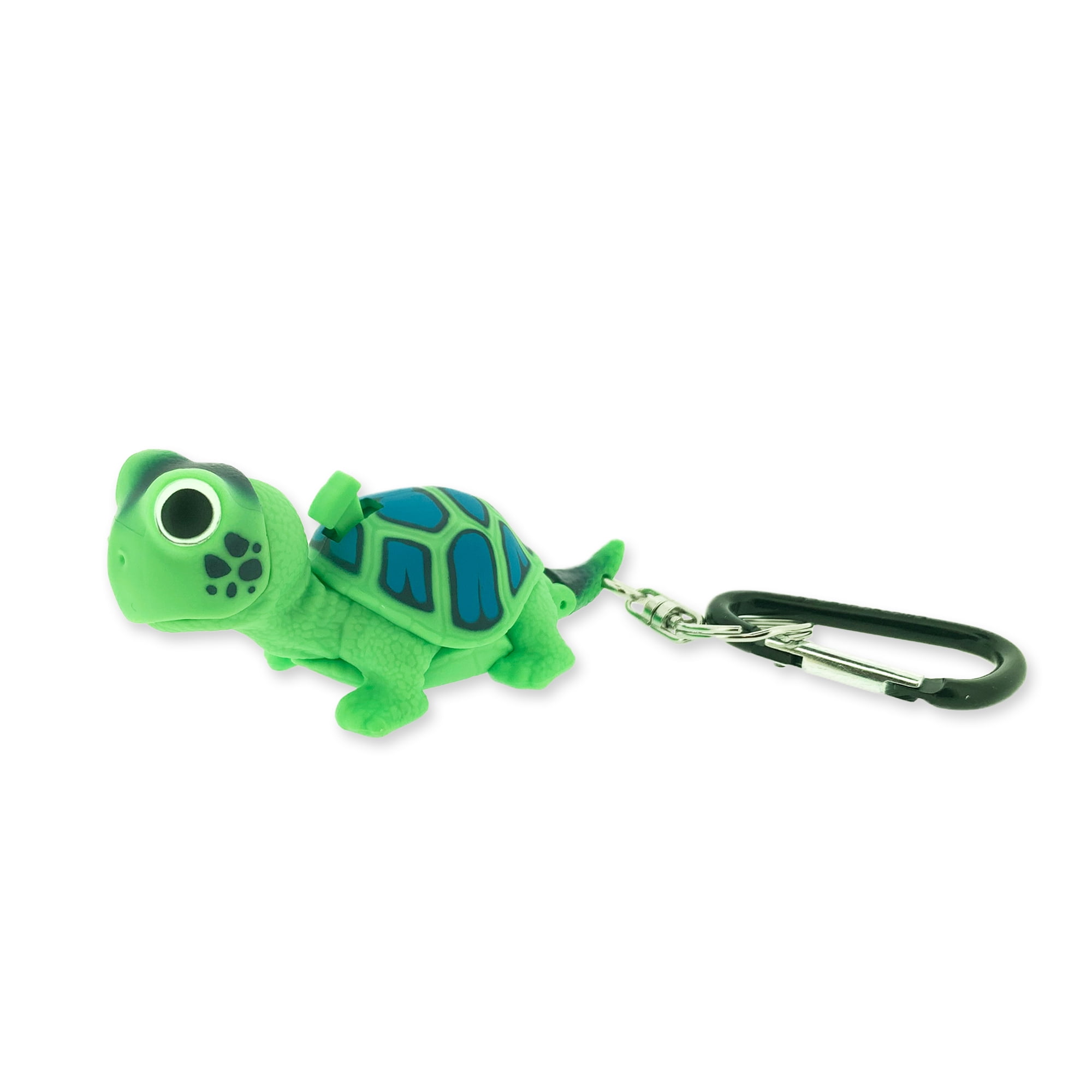 Wildlight Animal Carabiner Flashlight - Green Turtle | Animal Keychain ...