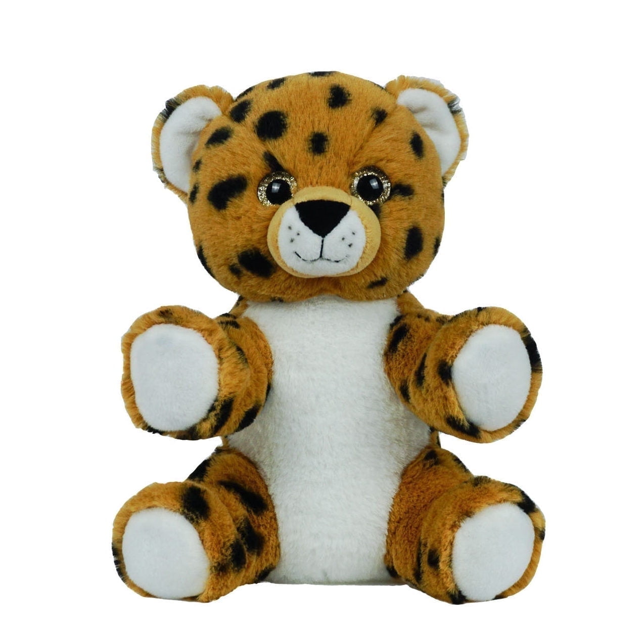 Plush Gear 8-Inch Cheetah Stuffed Animal – Spotted Plush Jungle Cat Toy ...