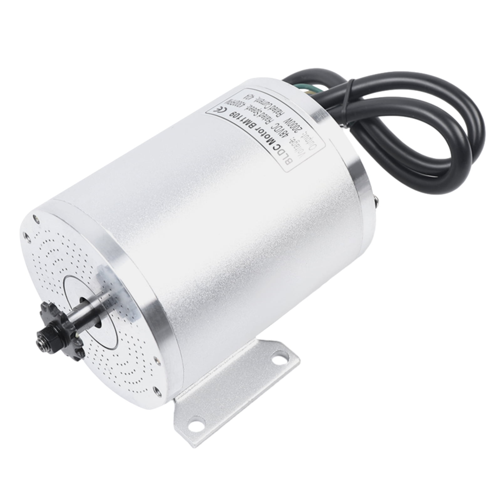 Wildnix 2000W Electric Motor, 3-Speed Control, LCD Throttle, 220-330lbs ...