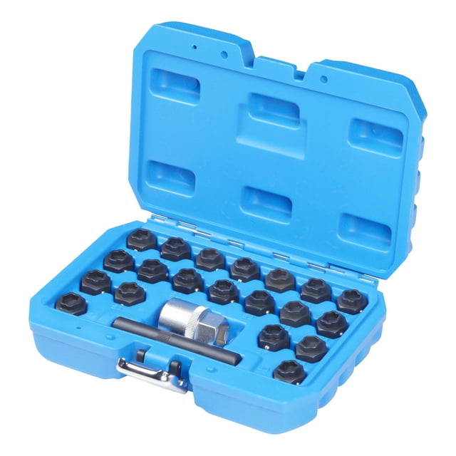 Wildnix 22pcs Set for B-MM-W Wheel Locking Key - Cr-Mo Steel, 1/2 ...