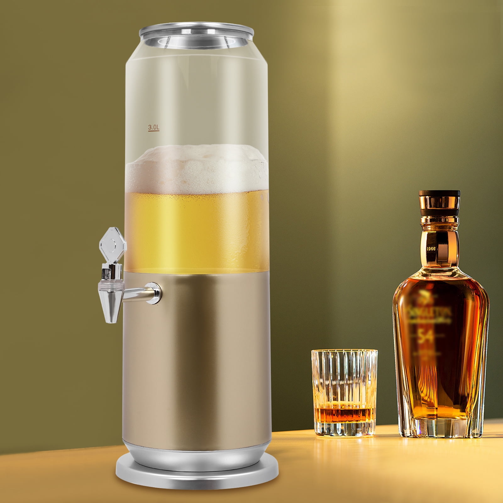 Wildnix 3L Backpack Drink Dispenser, Portable Beer and Wine Dispenser ...